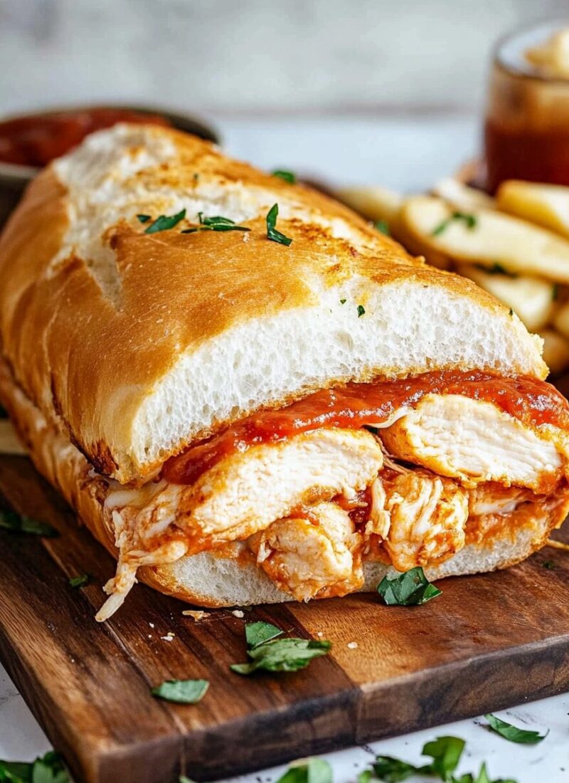 Chicken Parmesan Sub - Recipes by Nancy