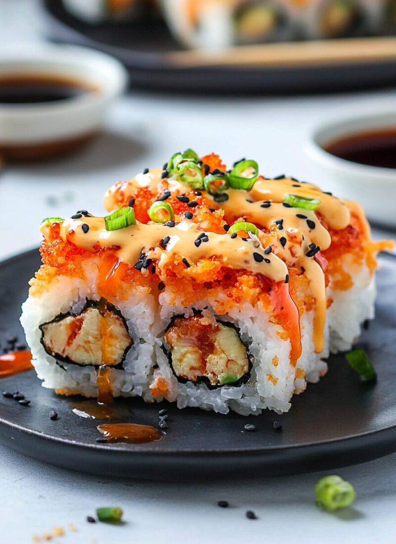 Volcano Roll - Recipes by Nancy