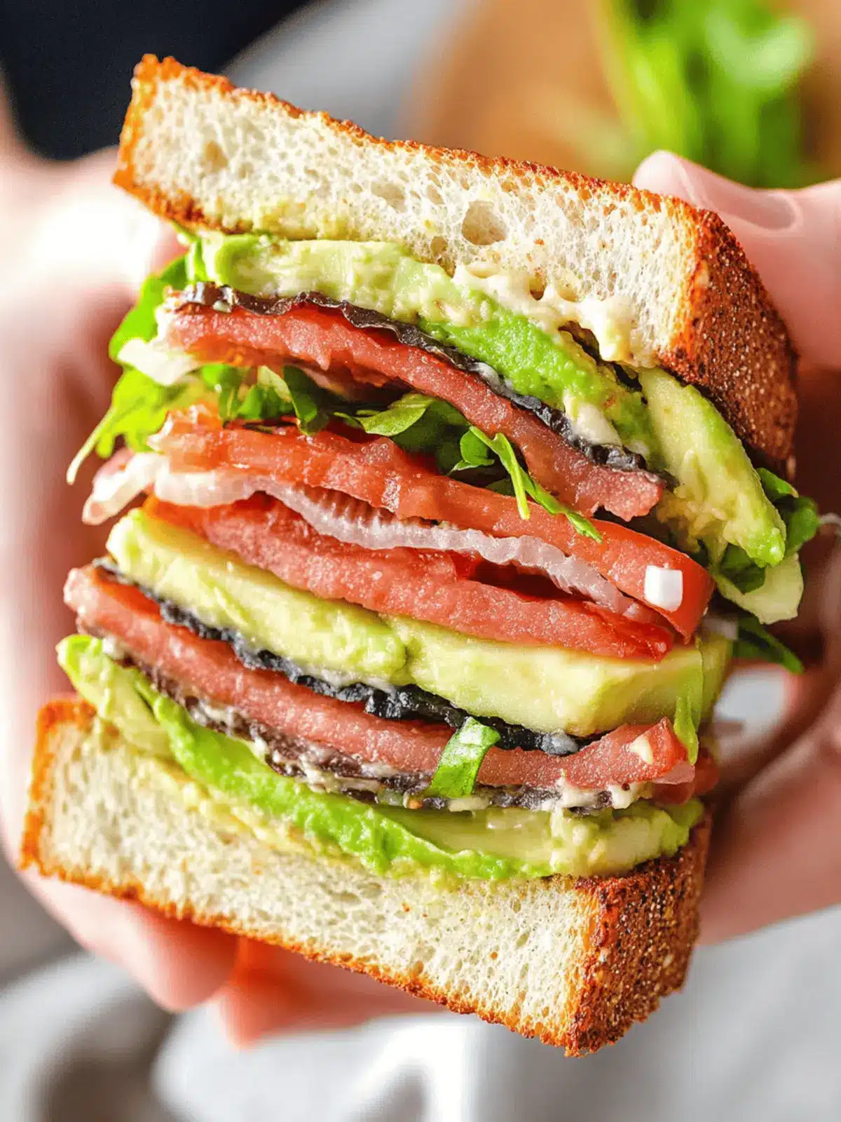 Irresistible Spicy Avocado BLT Sandwich - A Delicious Upgrade